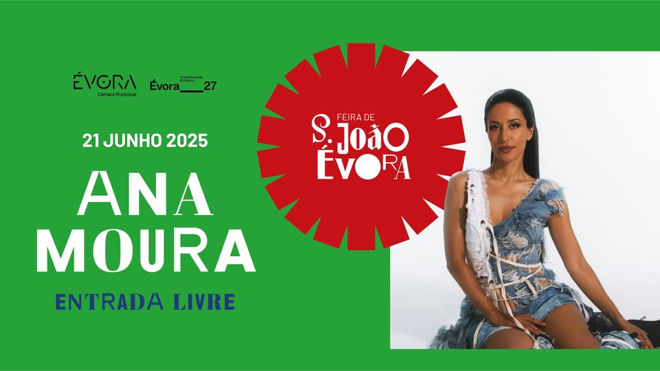 Ana Moura sobe ao palco do Rossio de S. Brás a 21 de junho